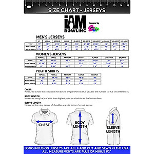 Logo Infusion Dye-Sublimated Bowling Jersey (Sash Collar) - I AM Bowling Fun Design 2027-RD - Radical (Medium) Multicolored