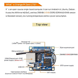 ignoramus for Orange 512MB H3 -Core Development Board,-Source Single Board Computer, Run Android 4.4,