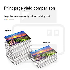 ESTON Remanufactured Ink Cartridge Replacement for HP 910 XL Ink Cartridges Compatible for OfficeJet 8025e 8035e 8025 8035 8028e 8020 8022 8028 8015(1BK+1C+1M+1Y)…