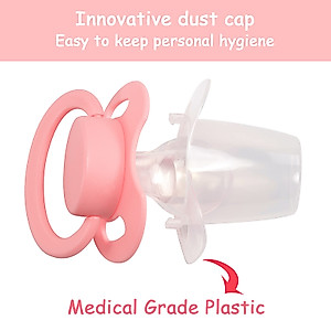 LittleForBig Bigshield Generation-II Adult Sized Pacifier Pink