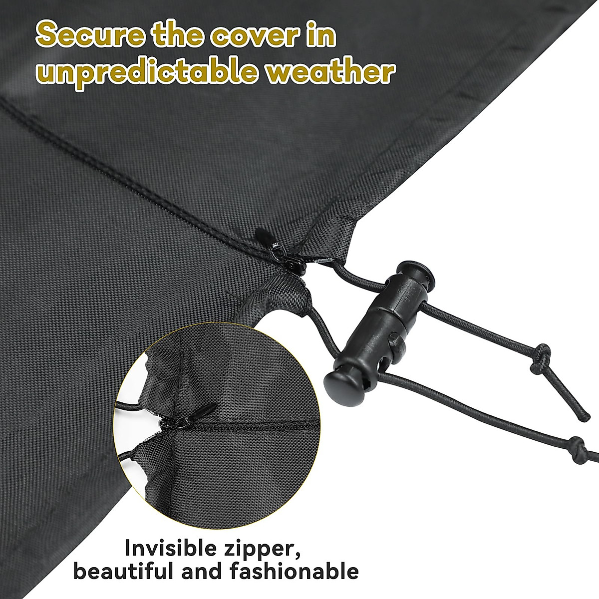 Yalissey Outdoor Swing Cover 2/3 Seater Patio Swing Cover Waterproof Swing Covers for Outdoor Furniture,Garden Swing Patio Furniture Cover Durable Waterproof UV Resistant,86.6L×49.2W×70H