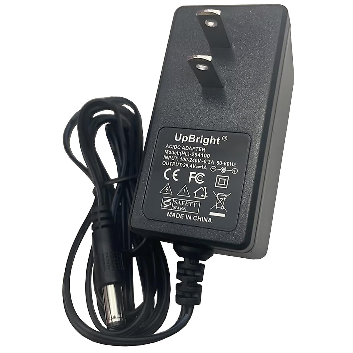 UpBright 24V AC/DC Adapter Compatible with Hyper HPR350 24 Volt Battery Powered Youth Dirt Bike Ride On Toy Vehicle Electric Motorcycle HPR 350 HYP-350-1000 Rechargeable Power Supply Charger (Barrel)
