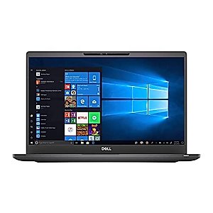 Dell Latitude 7300 13.3" FHD, Core i7-8665U 1.9GHz, 16GB RAM, 512GB NVMe, Windows 10 Pro 64Bit, CAM, (Renewed)