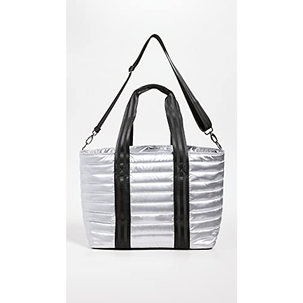 Think Royln Women's Wingman Bag, Silver Liquid, One Size