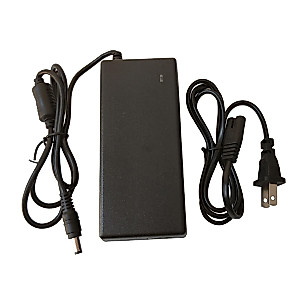 Henxlco AC100-240V to DC 24V 5A 120W Power Supply Adapter Converter Transformer with 5.5 x 2.5mm Plug for LED Strip Light，CCTV Security Camera System