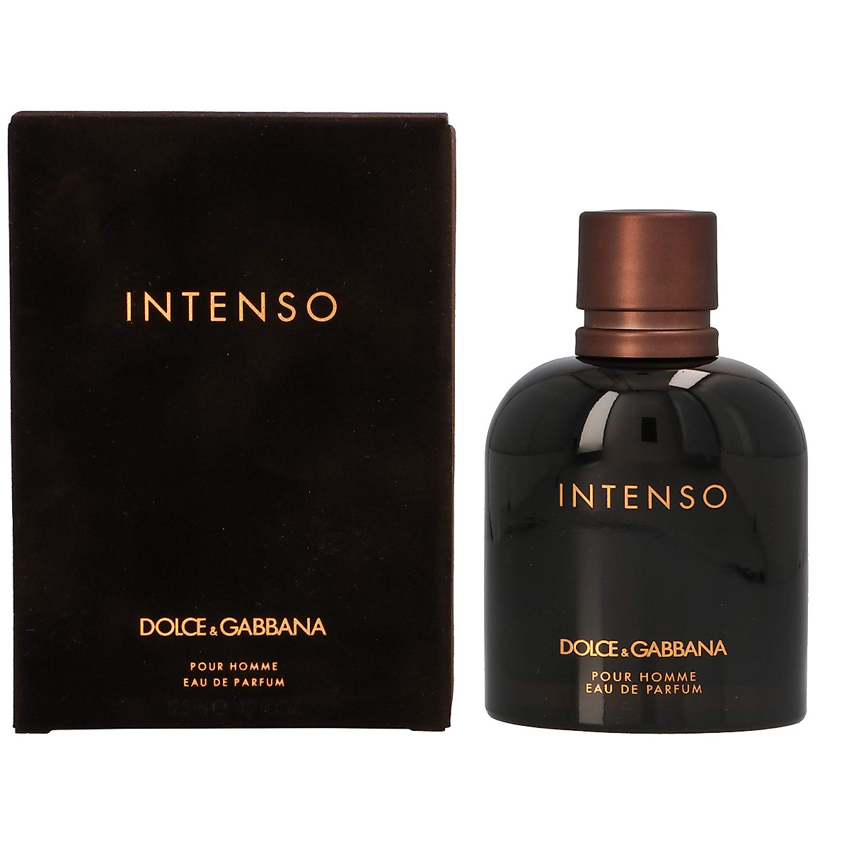 Dolce & Gabbana Intenso Eau De Parfum Spray for Men, 4.2 Ounce / 125 Ml