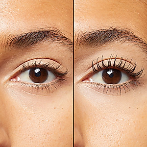 No7 Lash Impact Mascara - Black - Volumizing Mascara for False-Lash Effect - Smudge-Free Formula for Lengthening Lashes with Oversized Cone Brush Applicator (7ml)