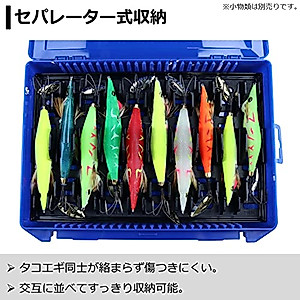 Daiwa 03500571 Octopus Egi Case 255, Black, 10.0 x 7.5 x 1.6 inches (255 x 190 x 40 mm)