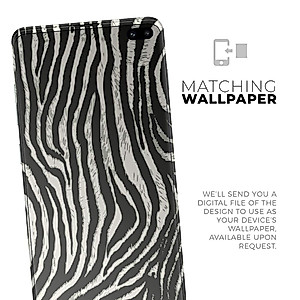 DesignSkinz Real Vector Zebra Print Protective Vinyl Decal Wrap Skin Cover Compatible with The Samsung Galaxy S20 (Screen Trim & Back Glass Skin)