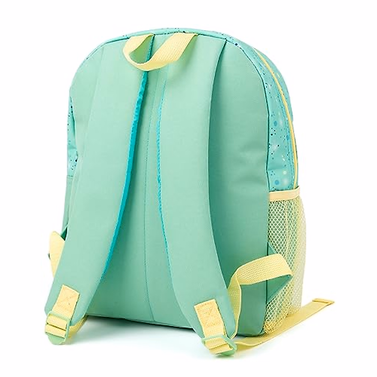 Disney Tinker Bell Girls Backpack | Enchanting Green Glitter Rucksack | Adjustable Straps | Spacious Compartments