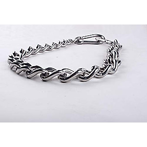 Heavy Duty Hanging Chain with Carabiner, Stainless Steel Hanging for Hammock,Hanging Chair, Punching Bag, Clip Hook Attachment & Chain 400LB Capacity Indoor Outdoor