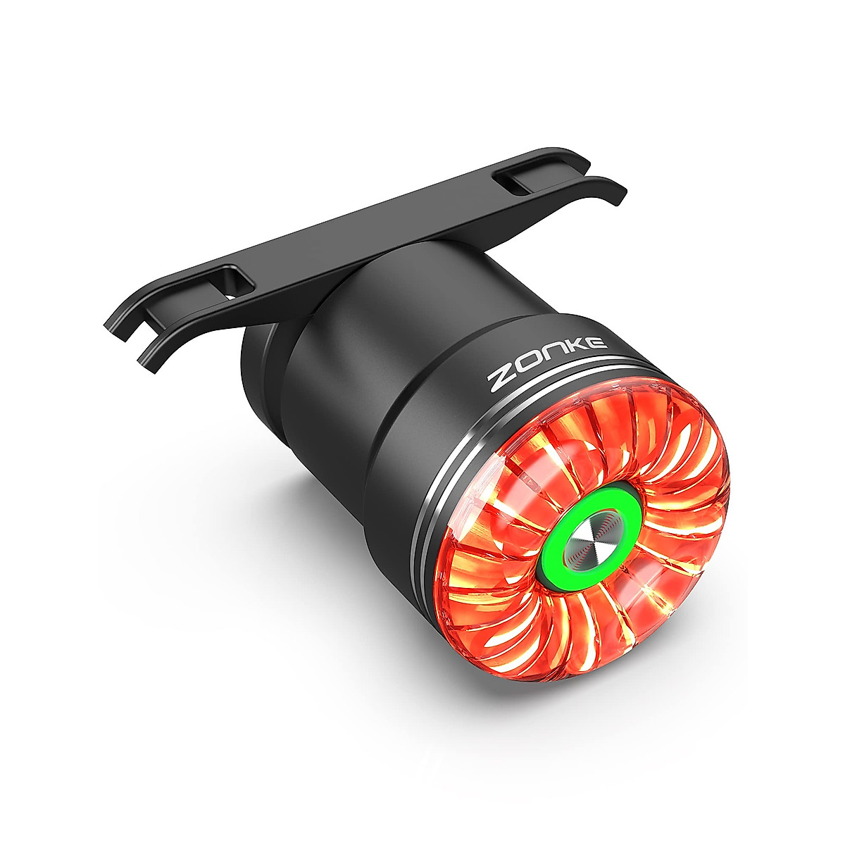 Smart Bike Tail Light with Automatic Brake Detection, USB Rechargeable, Ultra Bright LED Taillight for Night Riding and Bicycle Safety, Waterproof Back Taillights for Road Cycling