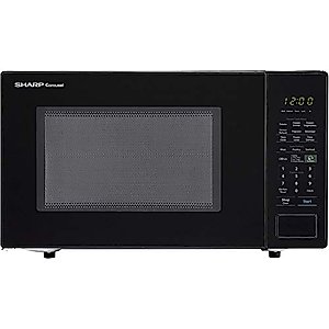 Sharp SMC1441CB - Sharp Carousel Microwave - 1.4 Cubic Feet 1000w, Black