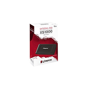 Kingston XS1000 1TB SSD | Pocket-Sized | USB 3.2 Gen 2 | External Solid State Drive | Up to 1050MB/s | SXS1000/1000G