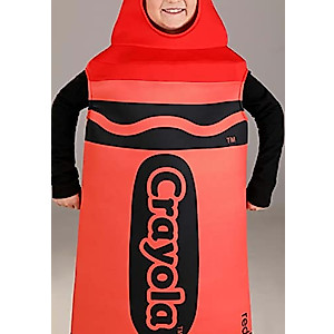 Fun Costumes Red Crayola Crayon Dress for Kid's Small