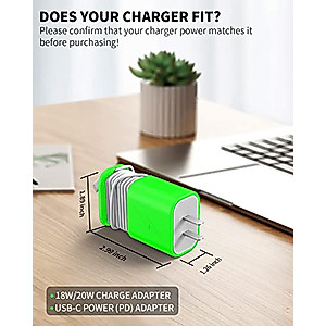 [3 Pack] FREEOL Silicone Charger Protector, Travel Cord Organizer Compatible with Apple 20W/18W USB-C Power Adapter, Data Cable Winder can Glow in The Dark - (Pink + Glow Blue + Glow Green)