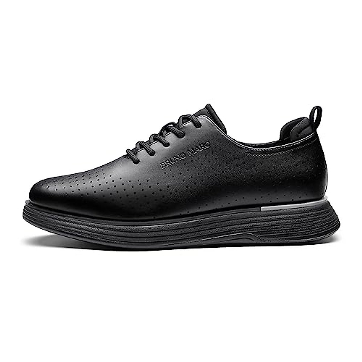 Bruno Marc Men's Dress Sneakers Oxfords Casual Shoes,Black,Size 12,SBOX2318M