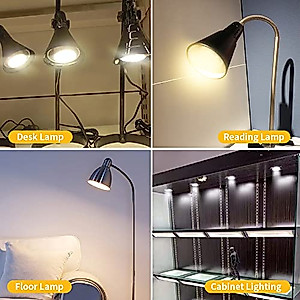 OTAHOMEE E17 LED Light Bulb,E17 Intermediate Base Type R14 Reflector LED Spotlight Bulb Used for Desk Lamp,Cabinet Lighting,Reading Lamp,5W(60W Equivalent) Warm White 3000K Non-Dimmable 1Pack