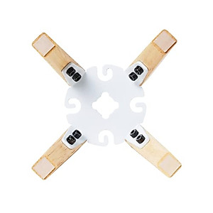 shinar Compatible with HomePod Mini and Dot 4/ Dot 5 Stand Desk Table Stand Holder for Home Pod Mini Accessories for Home Pod Mini Built-in Cable Management (homepod Mini White)