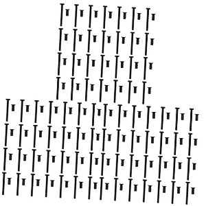 180 Pcs Screw for Case Fan Case Fan Screw Kit Flat Case Fan Screw