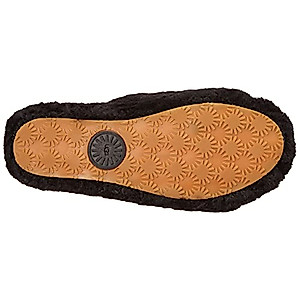 UGG Women's Fluff Yeah Slide Slipper, Black, 11 M US