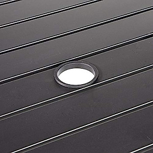 Barton 5pc Outdoor Dining Table and Chairs Set Patio Mesh Dining (4) Chairs Garden Patio Furniture UV-Resistant Mesh