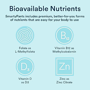 SmartyPants Teen Guy Multivitamin Gummies: Omega 3 Fish Oil (EPA/DHA), Vitamin D3, C, Vitamin B12, B6, Vitamin A, K & Zinc, Gluten Free, Three Fruit Flavors, 120 Count (30 Day Supply)