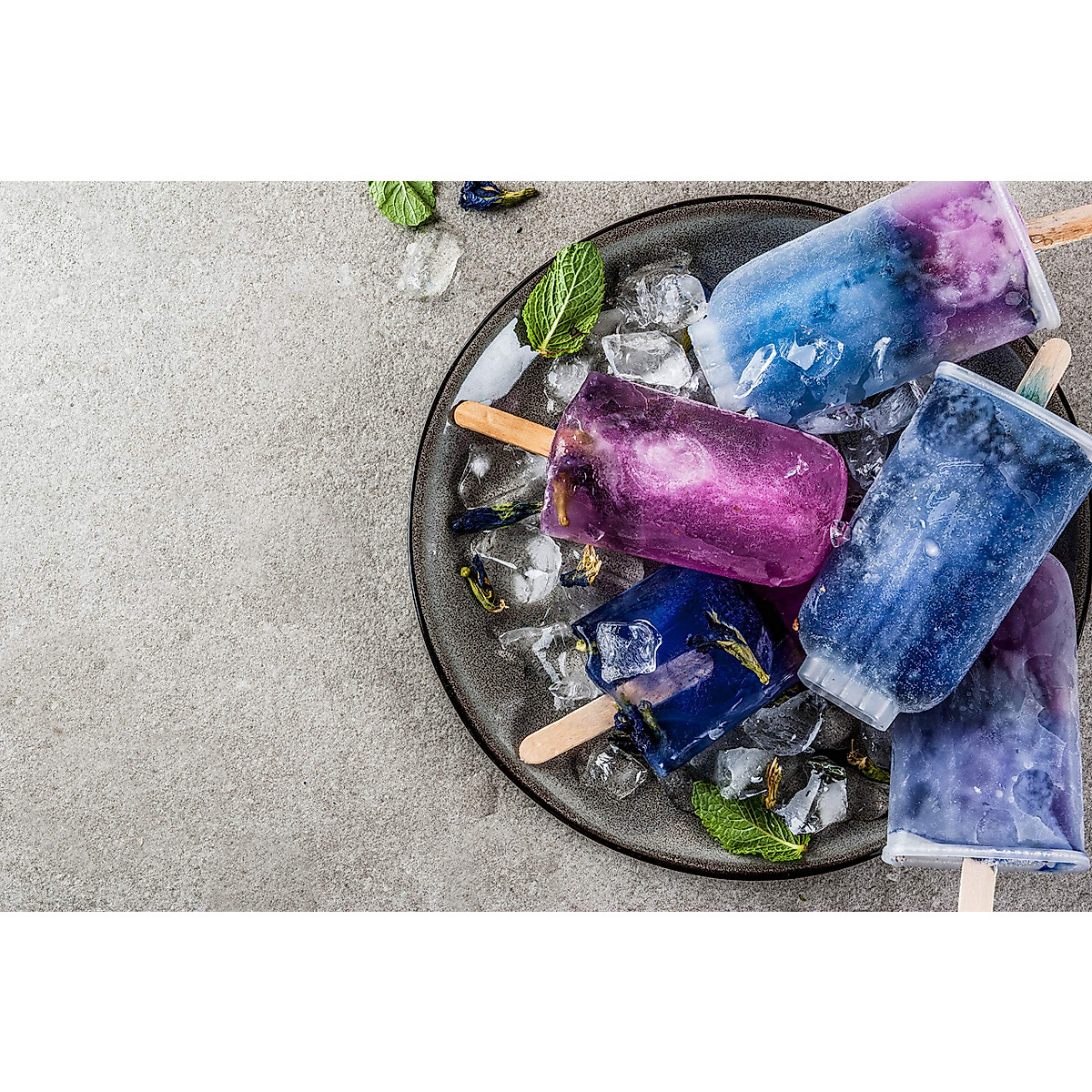 Ancient Choice - Butterfly Pea Flower Powder (4 ounce) | Blue Matcha Tea | Ceremonial (Highest) Grade | Adaptogenic Raw Culinary | Natural Food Coloring | Thai Non-GMO | Vegan