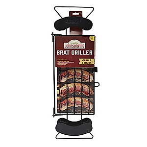 Johnsonville Brat Griller - BBQ Basket for 5 Sausage Links