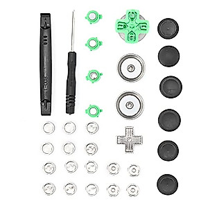 Console Game Accessories, Durable Comfortable Hand Feel Standard Size Controller Button for Repair Parts