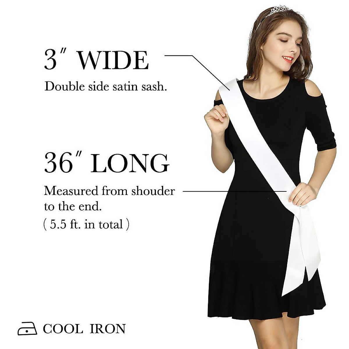 Dirty Thirty Satin Sash - 30th Birthday Sash 30th Birthday Gift Idea for Women Fun Party Sash Birthday Party Favors, Supplies and Decorations