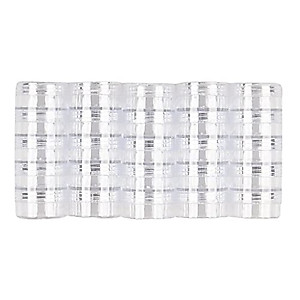 Craft County Clear Organizer Box with 5 Sets of Five Stackable Jars with Lid – 31 Pieces – Great for Diamond Art, Beads, Findings, Saving Space, and More!