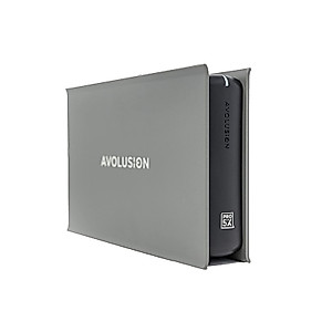 Avolusion PRO-5X Series 4TB USB 3.0 External Gaming Hard Drive Works for PS4 Original, Slim & Pro (Grey)