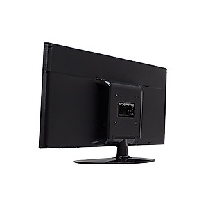 Sceptre 24 Inch 75Hz Slim LED Monitor with Build-in Speakers HDMI VGA, New Black (E248W-19208A)