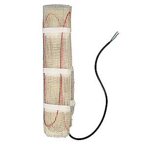 Electric Underfloor Heating Mat, 360W Cuttable Safe Electric Floor Heating System Self Adhesive High Efficiency for Bedroom (220-240V)