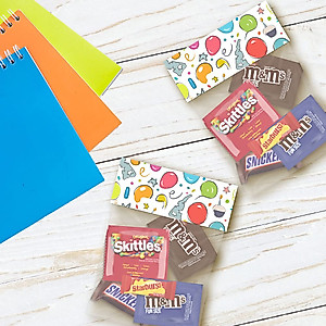 M&M'S Milk Chocolate, M&M'S Caramel, SNICKERS, SKITTLES & STARBURST Individually Wrapped Bulk Variety Pack Candy Assortment, 45.69 oz, 90 Pieces Bag