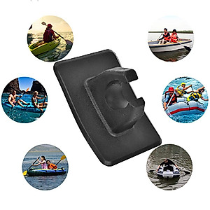 Fafeims Boat Paddle Holder PVC Kayak Oar Holder Clips Keeper for Kayaks Canoes Rowing Boats Inflatable Boat