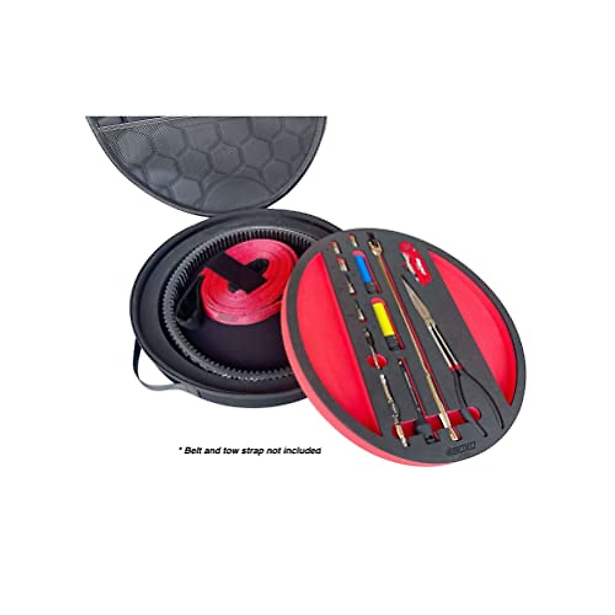 Savage UTV Tool Kit with BOXO USA Tools for your Spare Tire on a Polaris, Kawasaki, CanAm