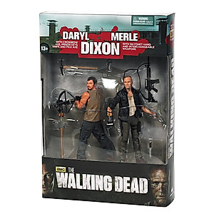 McFarlane Toys The Walking Dead TV Series 4 Dixon Brother Action Figure Playset, 2-Pack