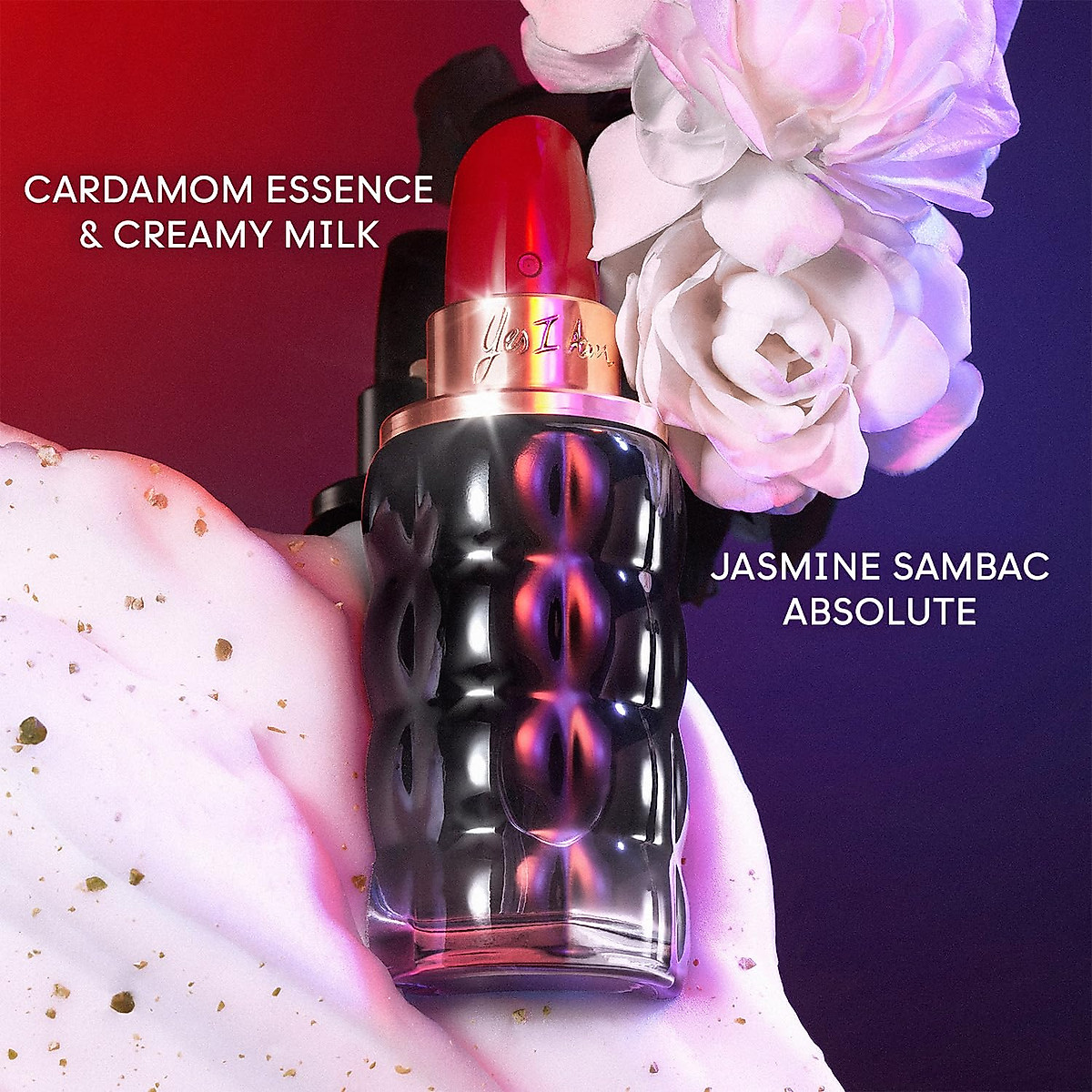 Cacharel Yes I Am, Eau de Parfum for Women, Ambery, Spicy With Notes of Cardamom & Jasmine Sambac, 1 Fl. Oz.