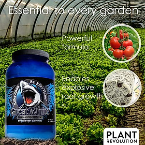Plant Revolution PRPSGW08 100049824 8 oz Mycorrhizae, 8 Ounce, White