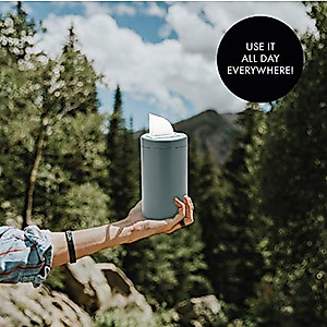 BALIBETOV Yerba Mate Container (Yerbero) with Spout - Long Lasting 304 Stainless Steel Containers with Pouring Lids for Easy Filling Mate Cup - Works for Sugar Dispenser/sugar container (Grey)