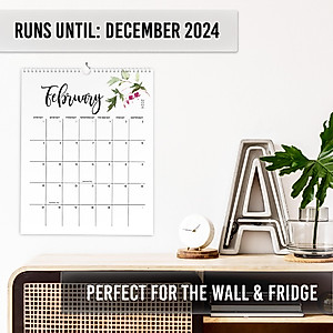 Aesthetic Floral 2024 Wall Calendar - Runs from June 2023 Until December 2024 - The Perfect 2023-24 Monthly Calendar for Easy Planning