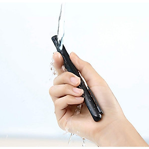 SUPCASE Silicone Protective Case for Apple Pencil (2nd Generation), Anti-Slip Grip with Nib Cover (3 Pieces) Accessories (Black)