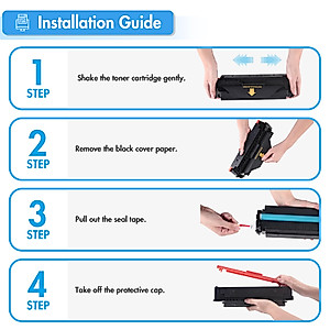 TRUE IMAGE Compatible Toner Cartridge Replacement for HP 131X CF210X 131A Pro 200 Color MFP M276nw M251nw M276n M251n CF210A CF211A CF212A CF213A Printer Ink (Black Cyan Yellow Magenta, 4-Pack)
