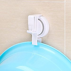 GGGarden Traceless Suction Cups Bath Rack Tray Wash Basin Hook Face Frame Tray Clamp