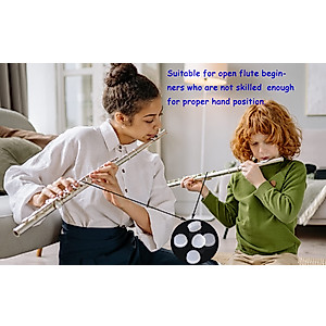 Canomo Pack of 20 Soft Rubber Silicone Flute Plugs Open Hole Plug Flutes Repair Parts Accessories, 7 X 3mm