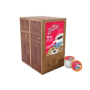 Friendly's Flavored Ice Cream Coffee Pods, Compatible with Keurig K Cup Brewers (Vienna Mocha Chunk, 40 Count)