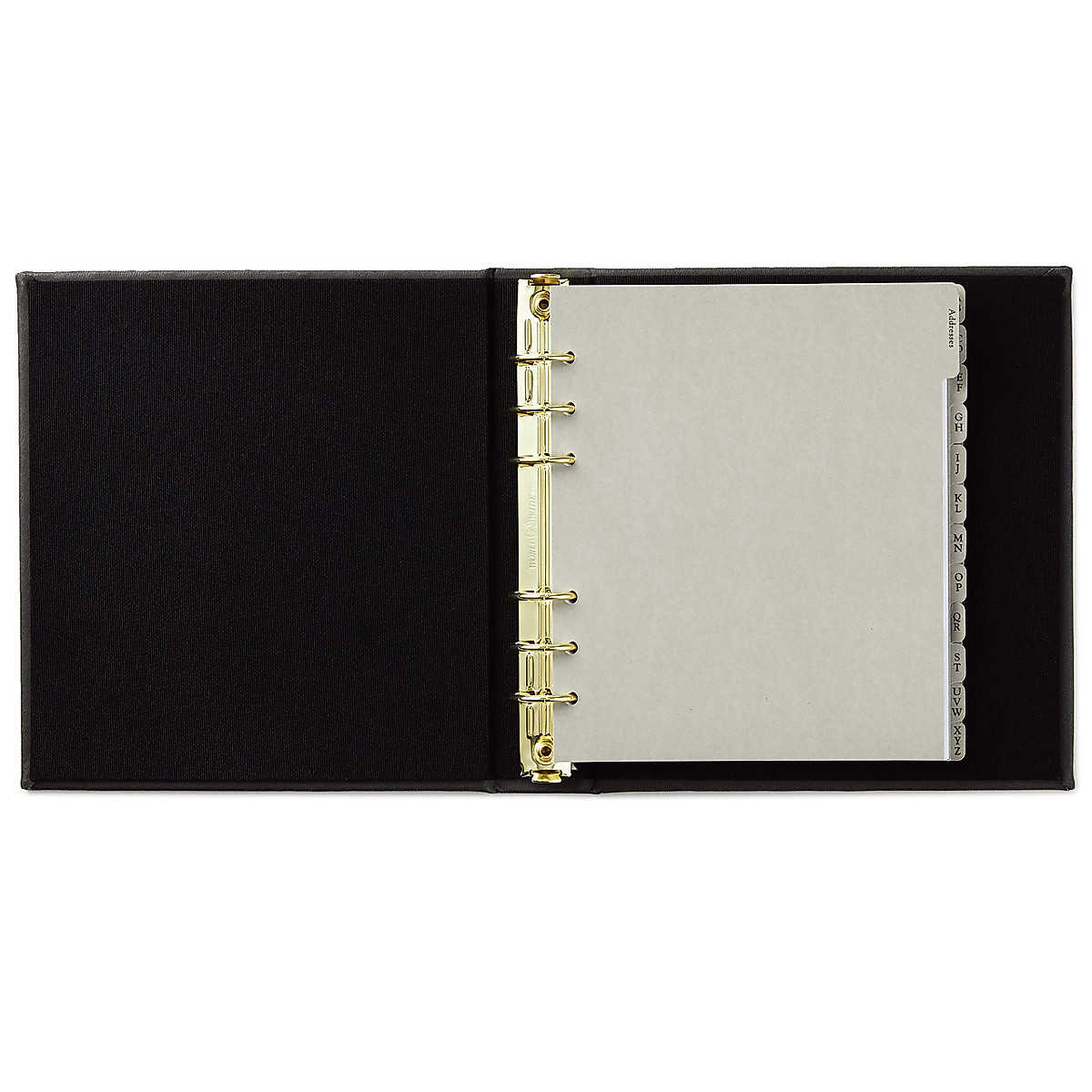 Hallmark Refillable Address Book (Charcoal)