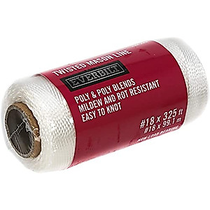 Everbilt #18 X 325 Ft. White Twisted Mason Line